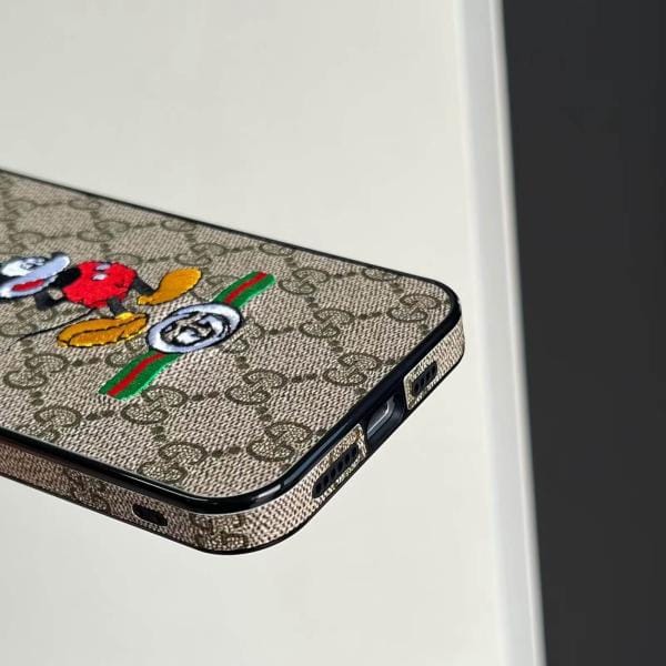 Premium Gucci Animal Embroidered Full Cover Phone Case