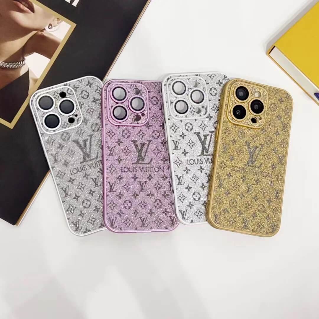 Louis Vuitton Glitter Powder Phone Case