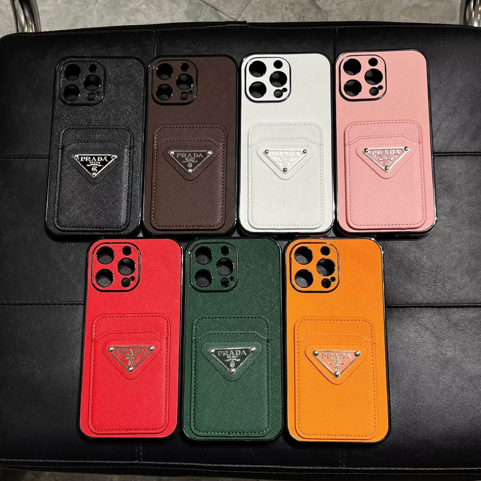 Prada Card Holder Phone Case