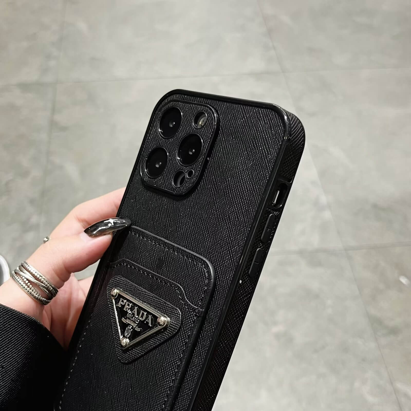 Prada Card Holder Phone Case