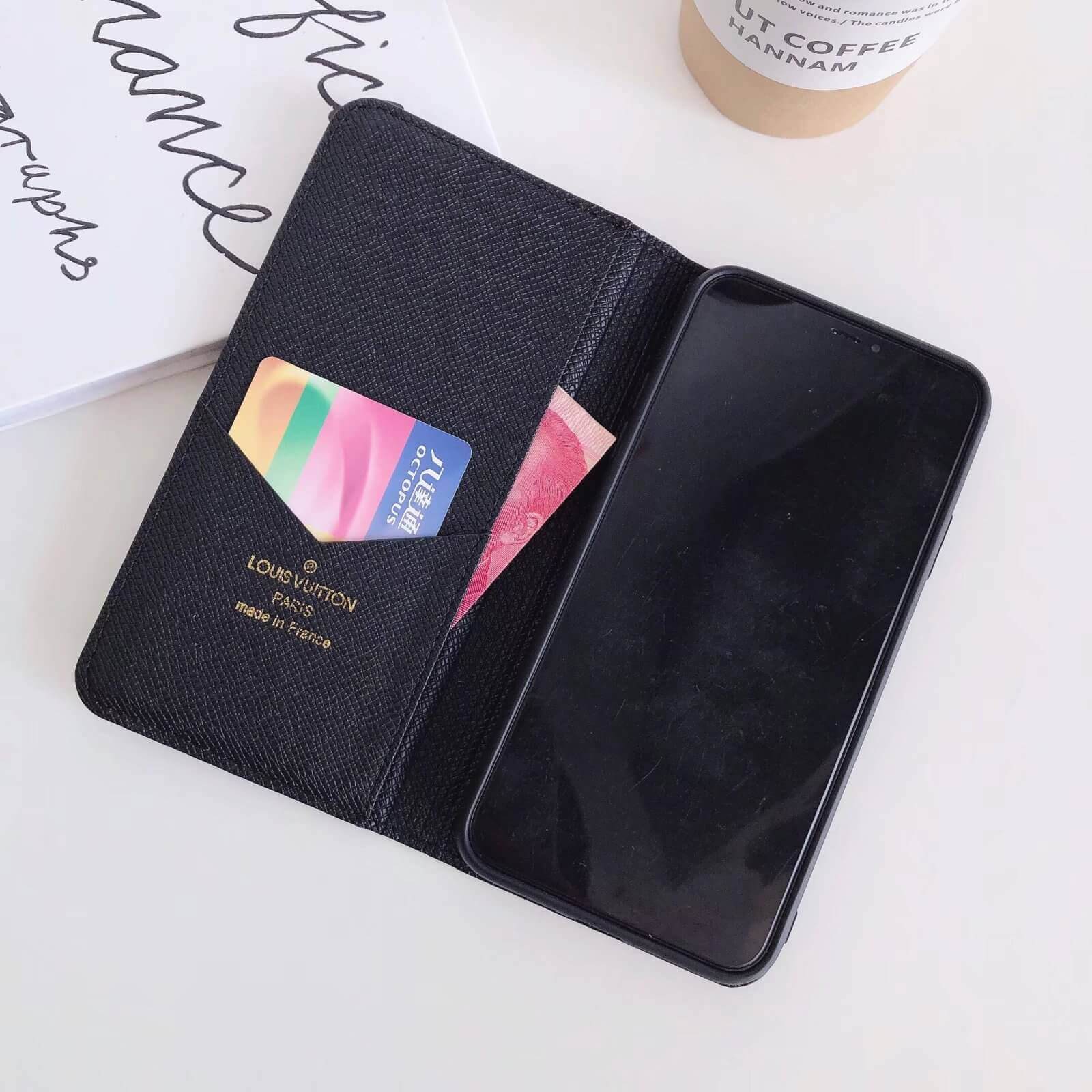 Classic Louis Vuitton iPhone 16 Empreinte Embossed Card Holder Case